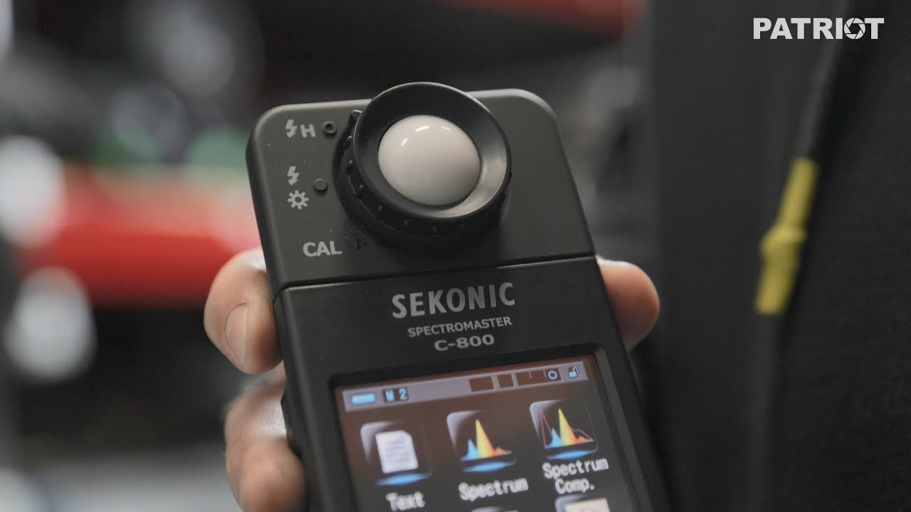 PATRIOT How to Use | Working with Sekonic Spectromaster C-800 - YouTube