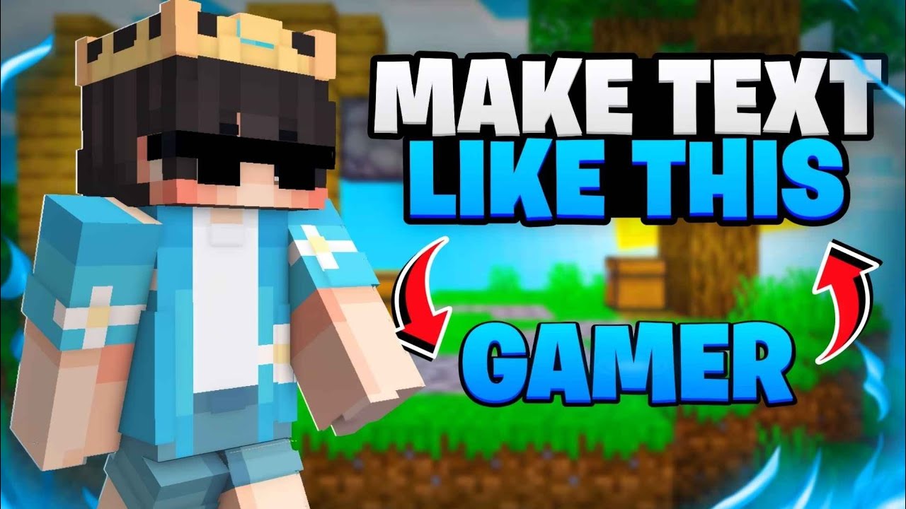 🤯 Create Pro-level Text For Minecraft Thumbnails (Don't Miss) 🔥 - YouTube