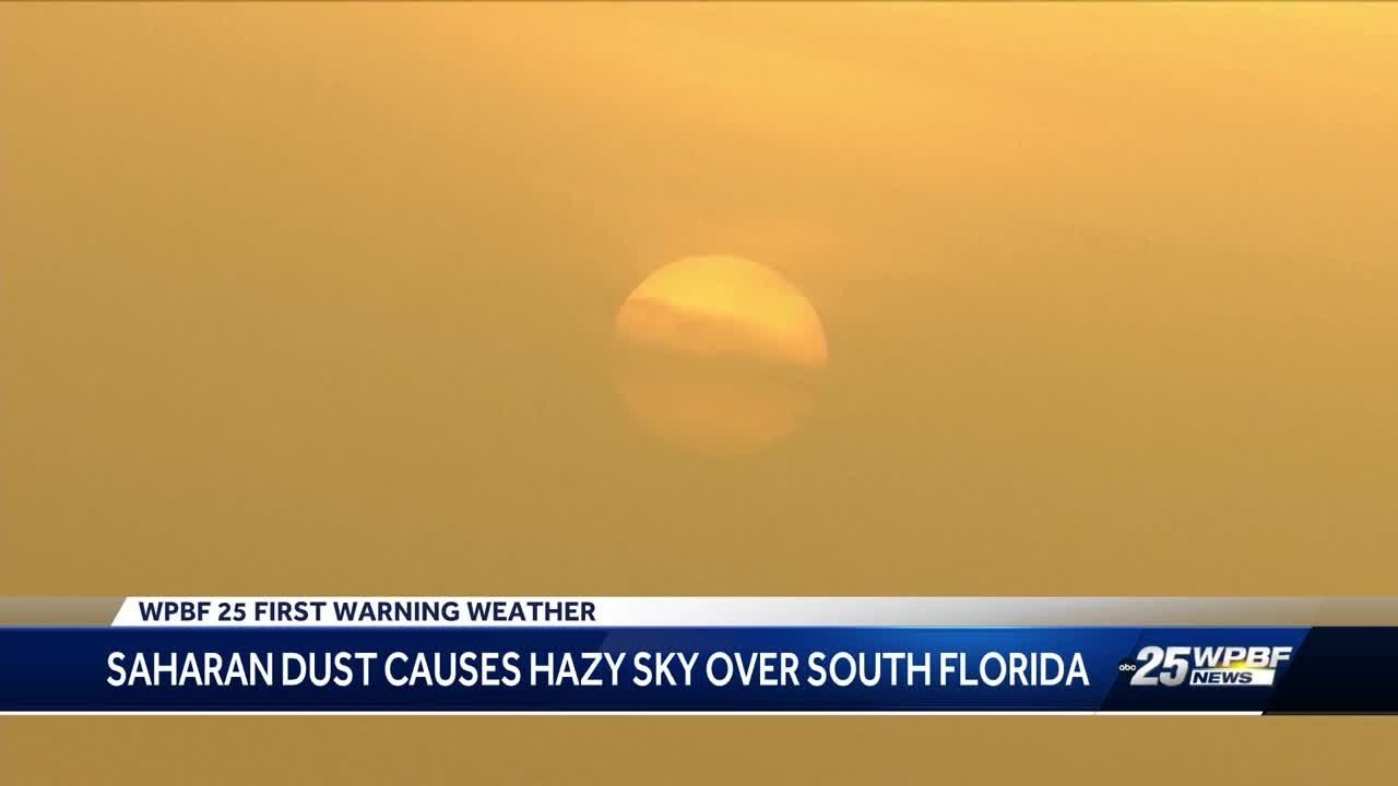 Saharan Dust is here: How it impacts how the sky looks and the air ...