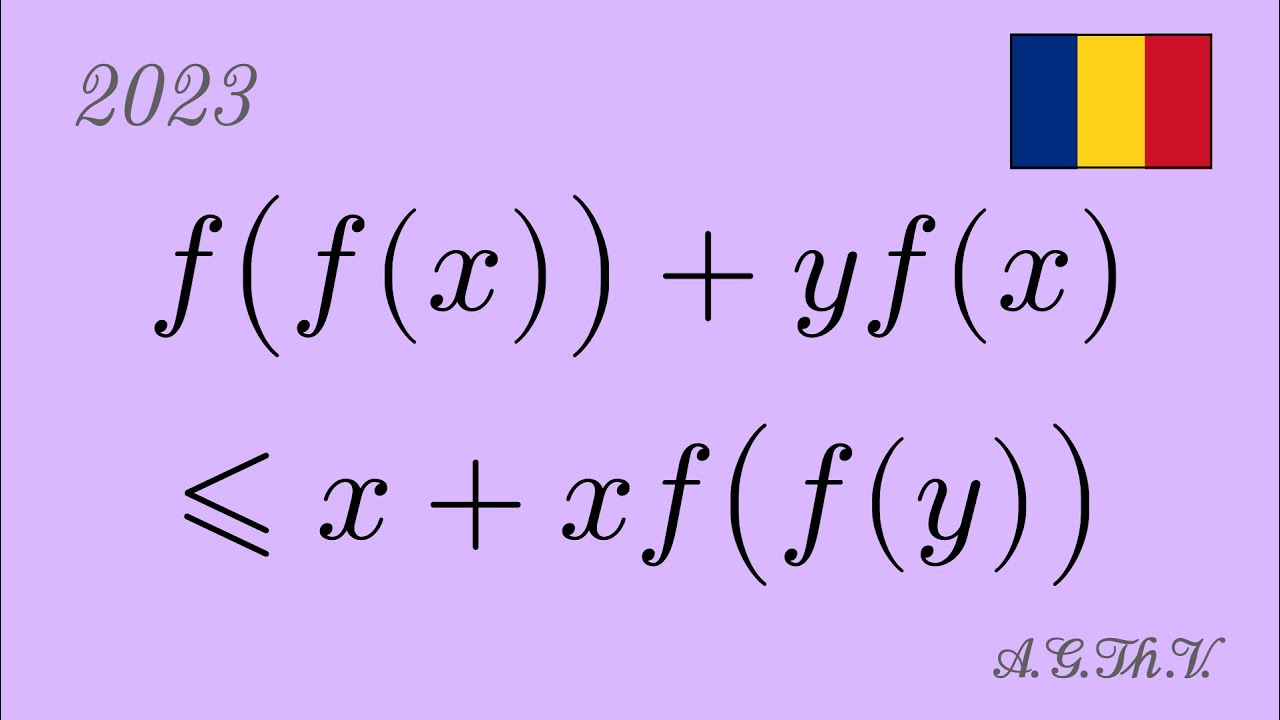 Romanian National Mathematical Olympiad, 9th grade, 2023, problem 2 ...