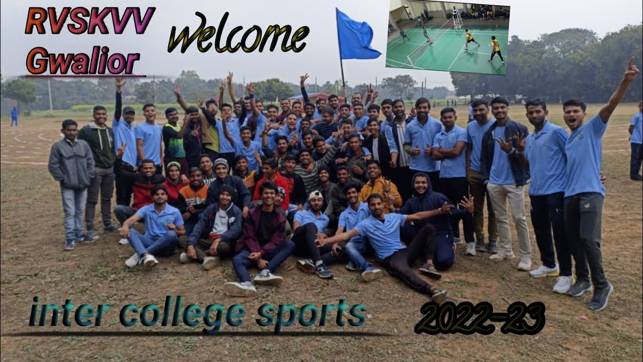 RVSKVV gwalior inter college sports 🎊 welcome all team 2023 || - YouTube
