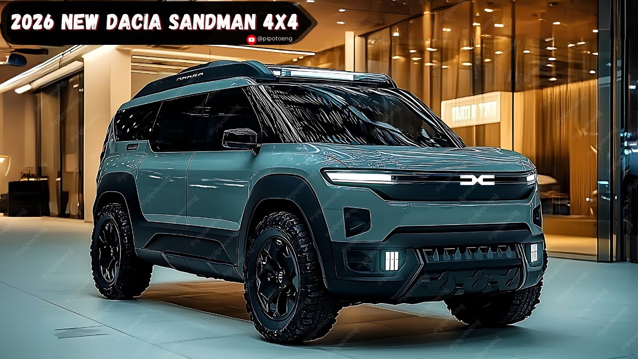 2026 Dacia Sandman 4x4 - Rugged Capability Meets Affordability - YouTube