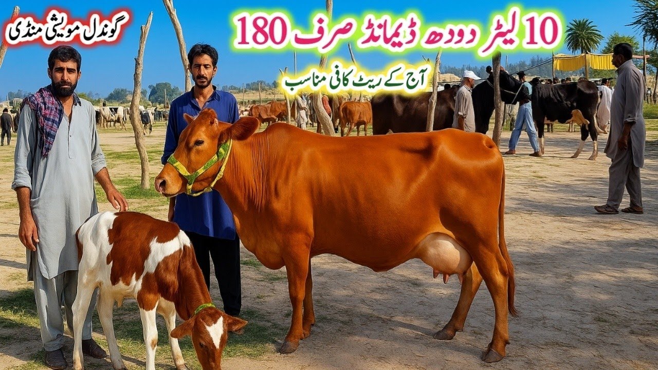 Gondal Mandi latest update 2025! imported and Cross MilkingCows Latest ...