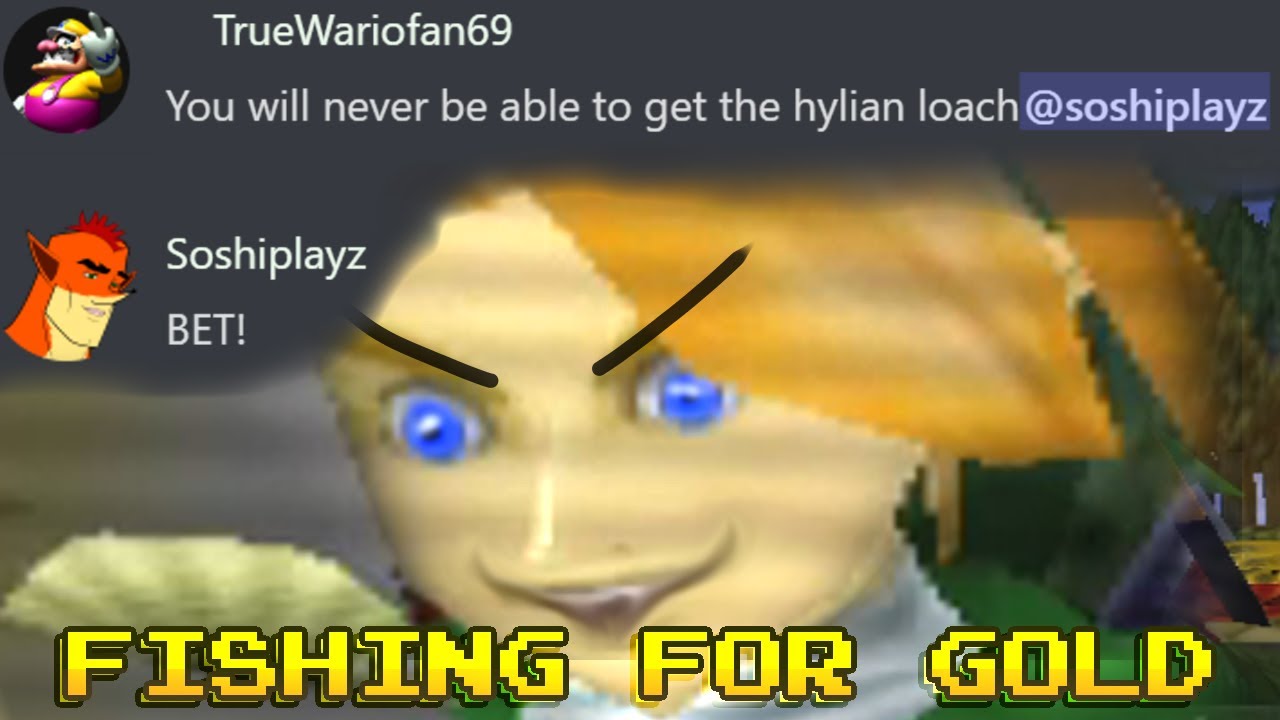 Fishing For Gold - A Hylian fishing frenzy - YouTube