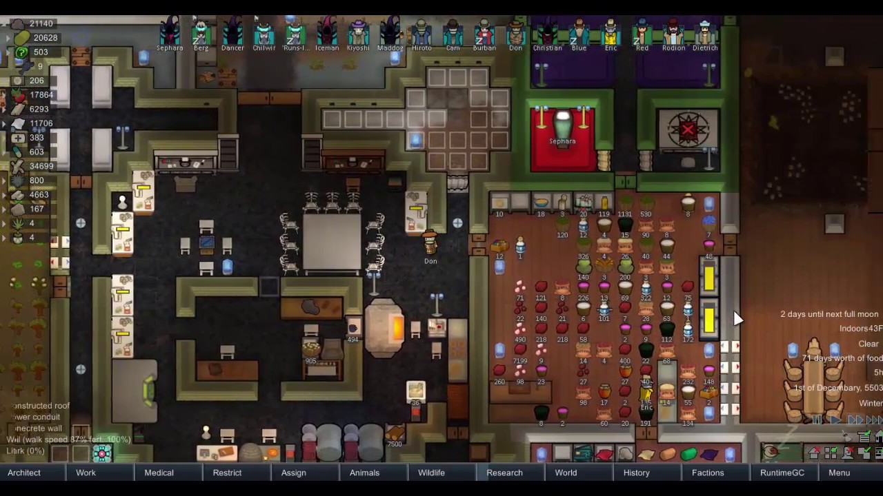 Rimworld, Tale of a Cult, E43, The Cruelty of Nyarlathotep - YouTube