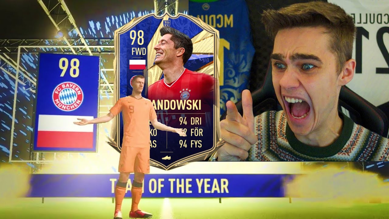 TOTY LEWANDOWSKI INKÖPT & HAN GÖR KAOS I WEEKEND LEAGUE! - YouTube