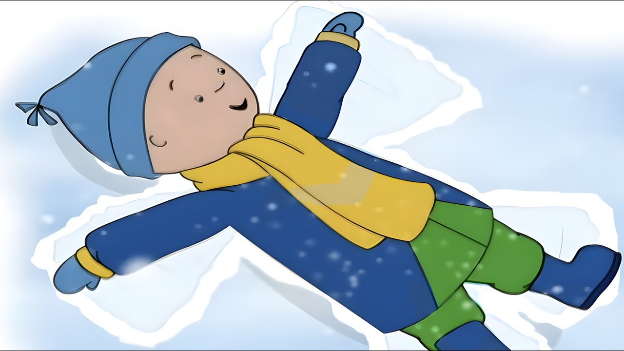 Flocons de Neige / Il Tire, Il Marque / La luge de Caillou | Caillou ...