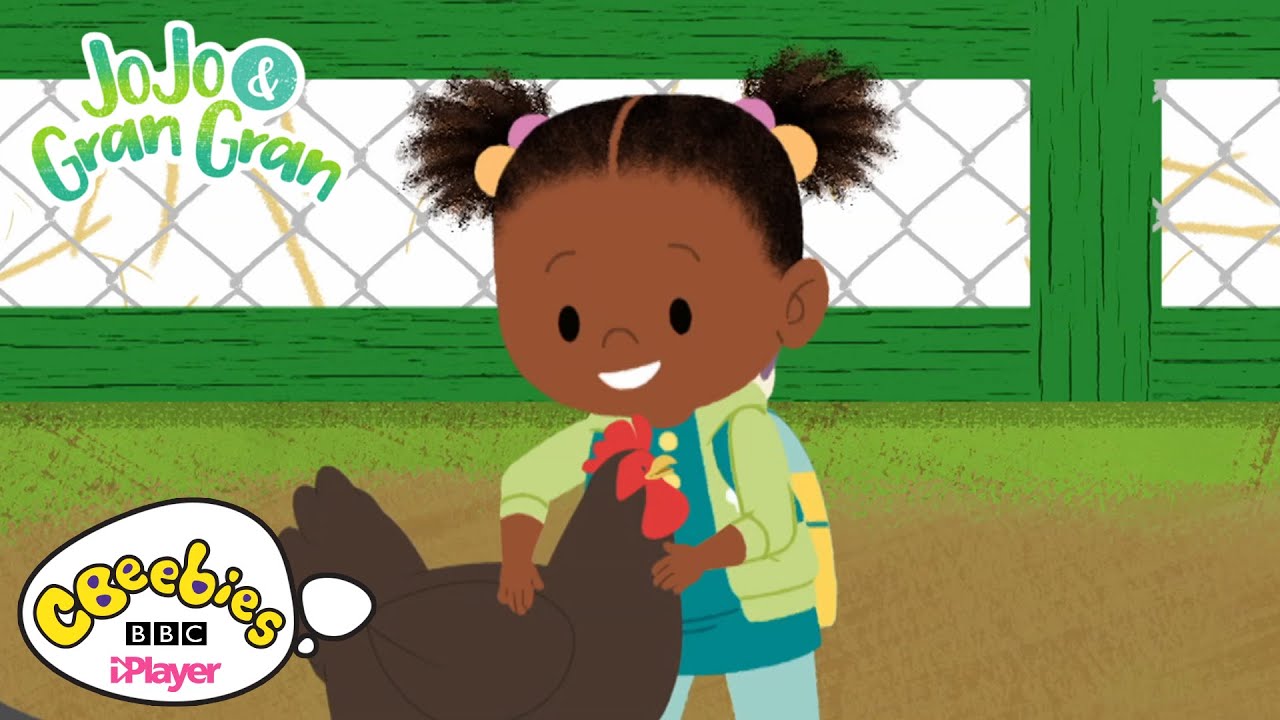 Visit the Farm with JoJo & Gran Gran | CBeebies - YouTube