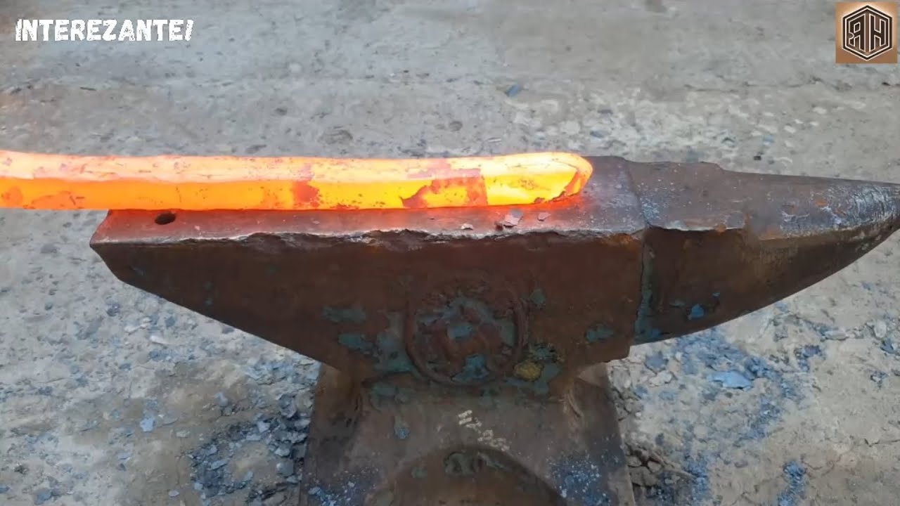 CÓMO FORJAR UNA KATANA: Con hierro oxidado (paso a paso) ⚔ - YouTube