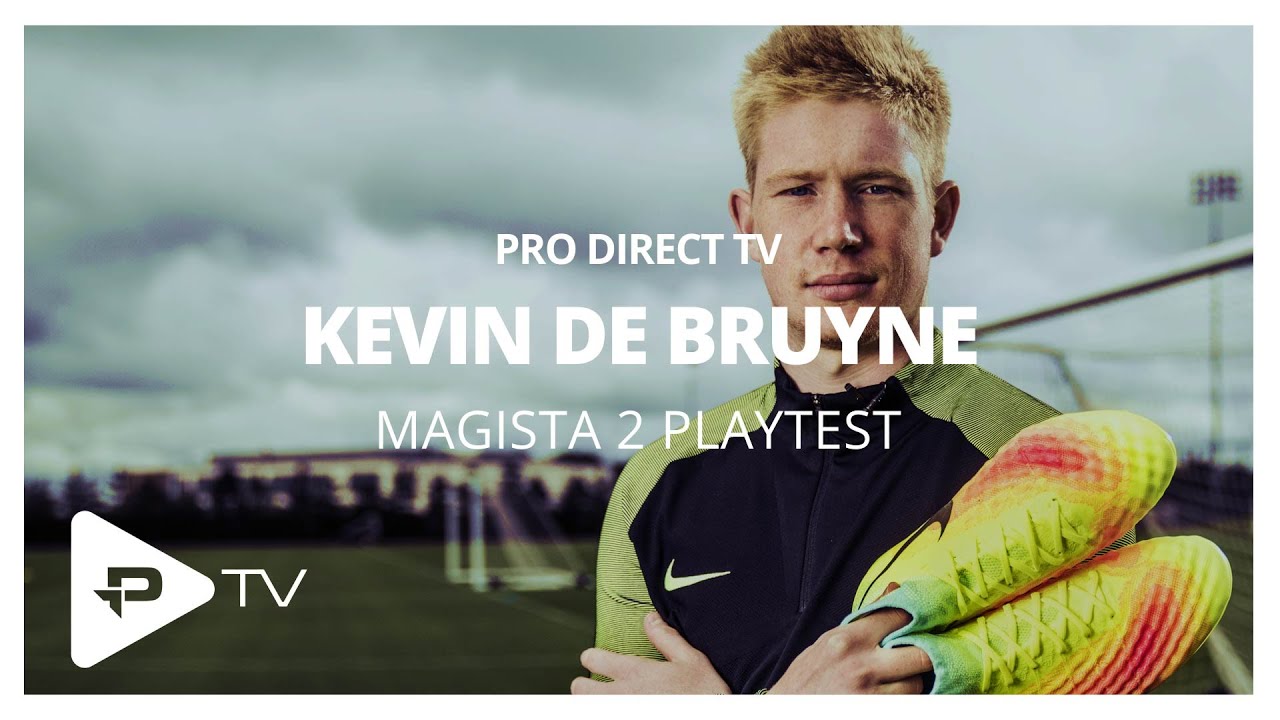 Interview & Kickabout with Kevin De Bruyne & Nike Magista II - YouTube