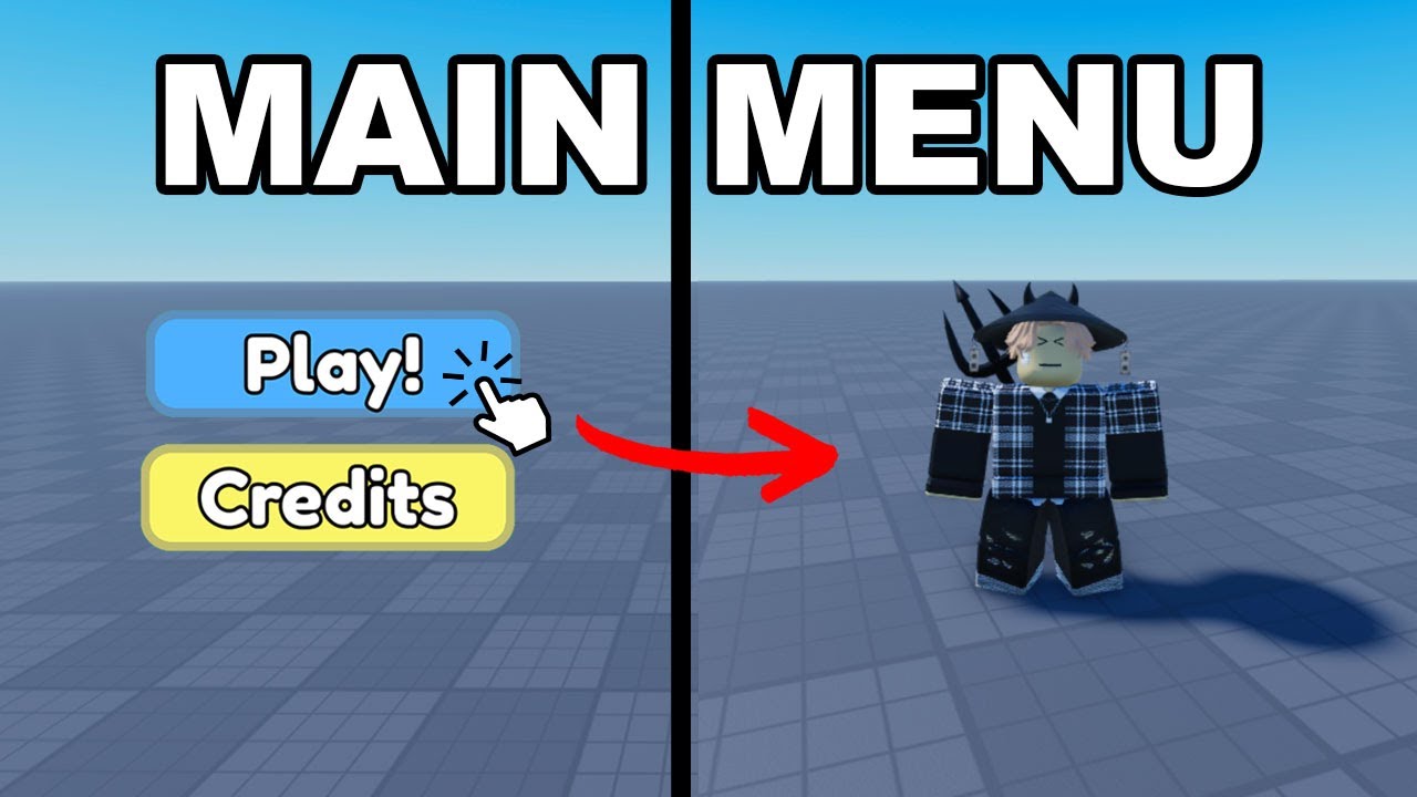 How to Make a Main Menu in Under 10 Minutes | Roblox Studio - YouTube