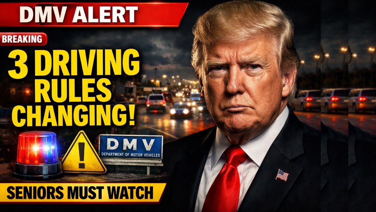 DMV Driving Rules for Seniors 2026 – Drivers 65+ Face New Restrictions ...