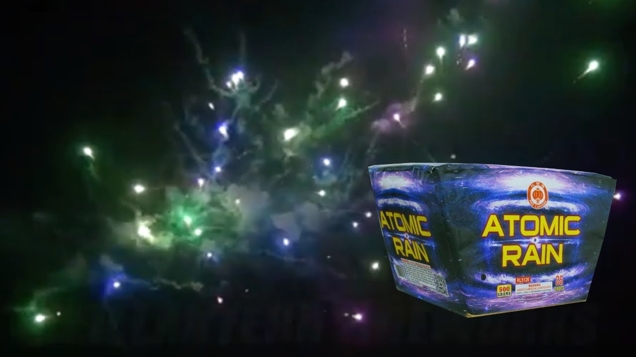 Atomic Rain - Red Lantern Fireworks - YouTube