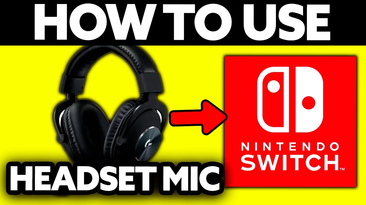 How To Use Headset Mic on Nintendo Switch (2025) - YouTube