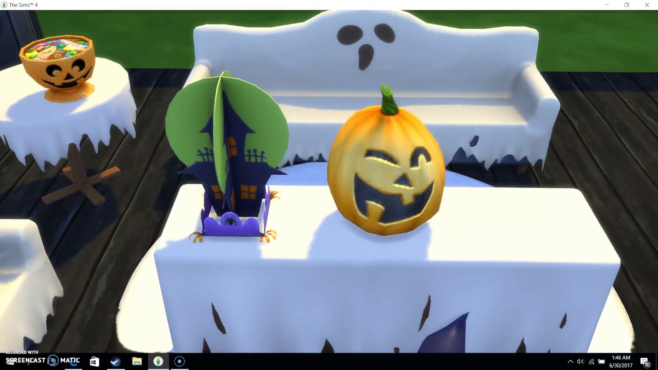 Sims 4 "Spooky stuff" pack - (part 1) - YouTube