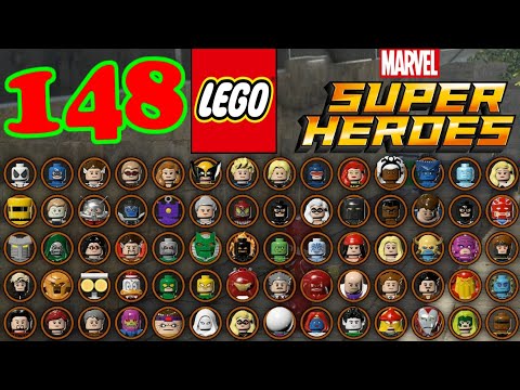 Lego harikası süper kahramanlar - 148 karakterin tümünün kilidi açıldı - tüm görevler - tüm görevler