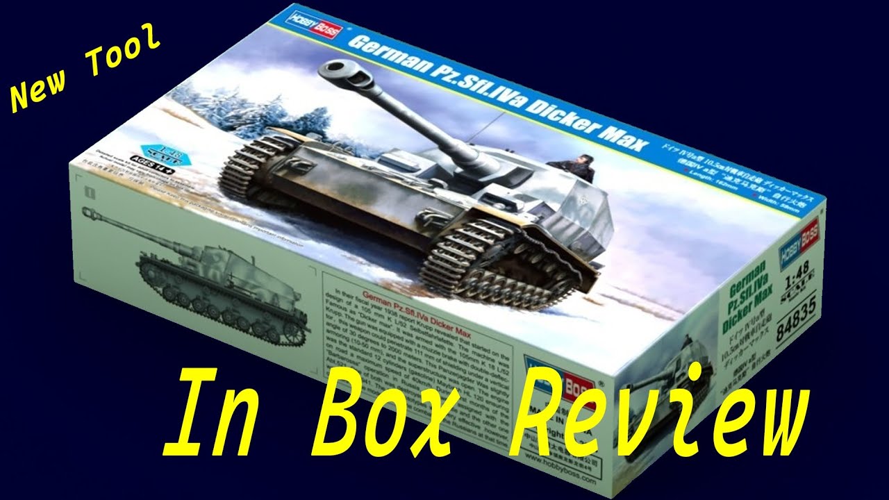 New Tool - Hobby Boss 1:48th Scale German Pz Sfl.Iva Tank Destroyer ...