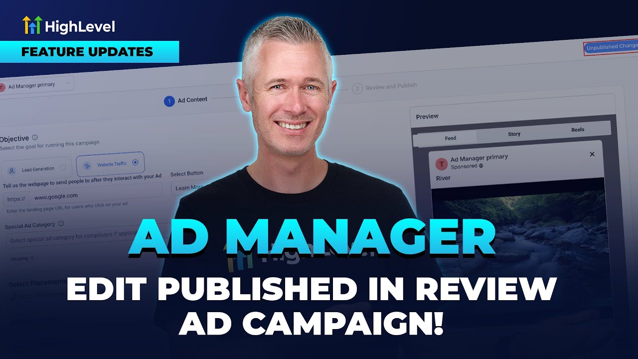 Ads Manager - Edit Published In Review Ad Campaign! - YouTube