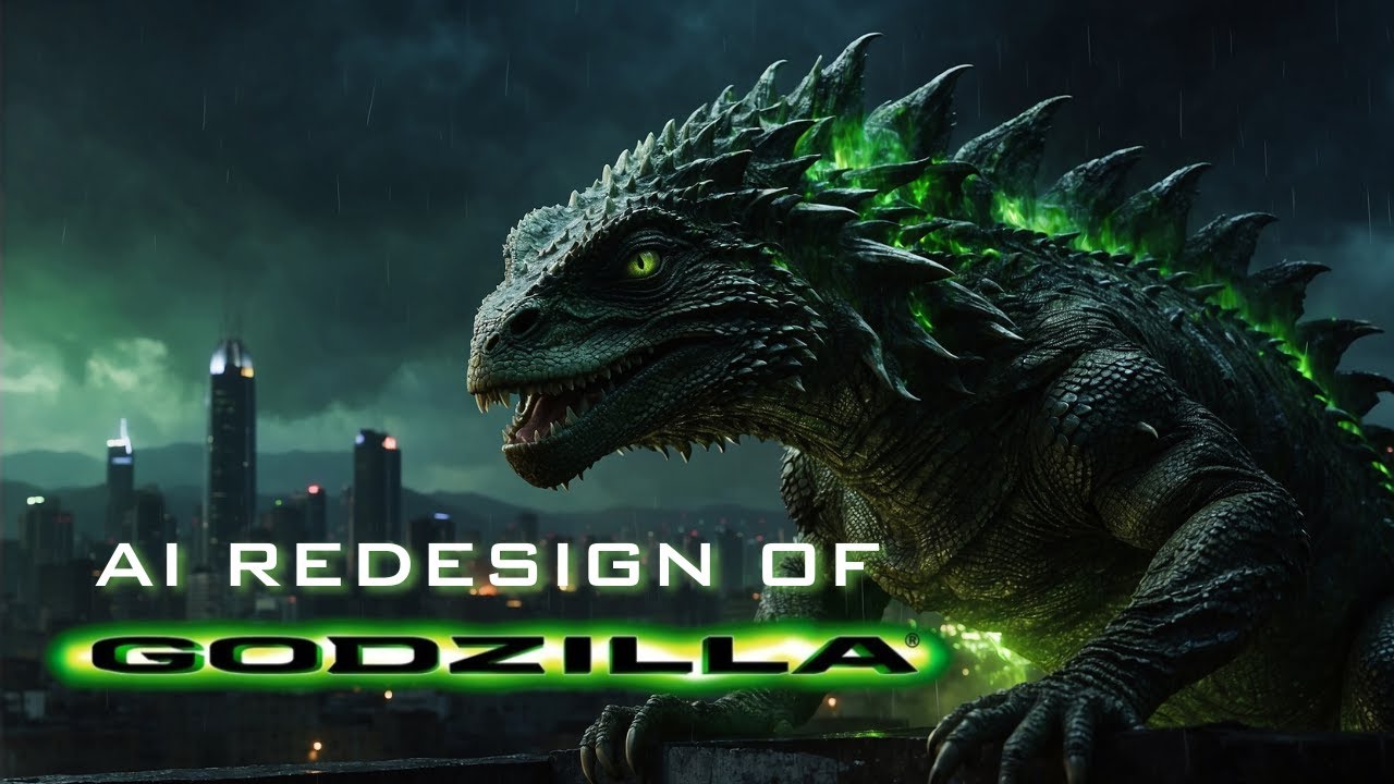 AI Redesigns GODZILLA 1998 AKA ZILLA! - YouTube