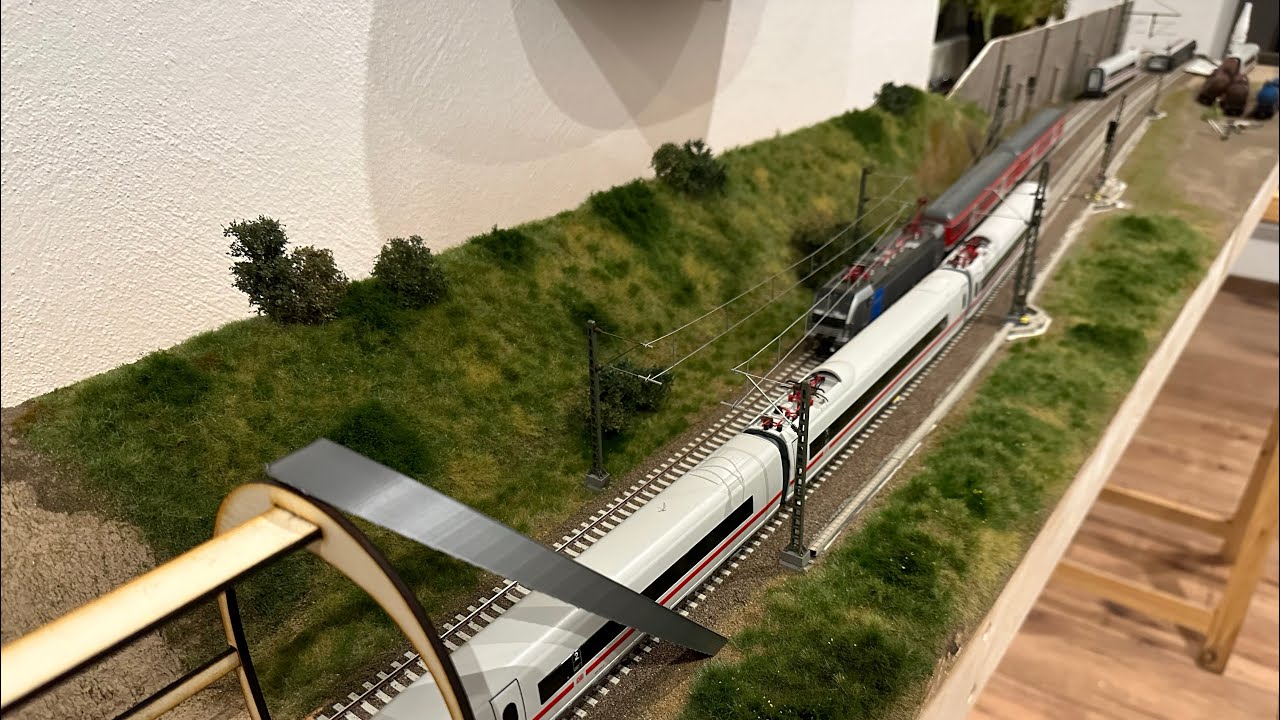 MODELLEISENBAHN Bauvideo -Tunnelportal und Co. Segmentanlage EPOCHE VI ...