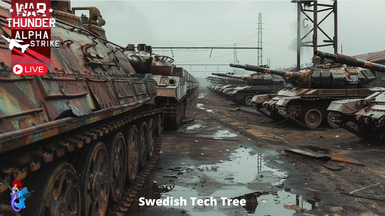 Swedish tech tree EP: 73 Mad Thunder / officially starting rank 8 - YouTube