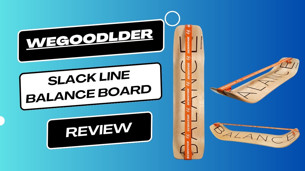 WEGOODLDER Slack Line Balance Board Review | Fun Way to Train Balance ...