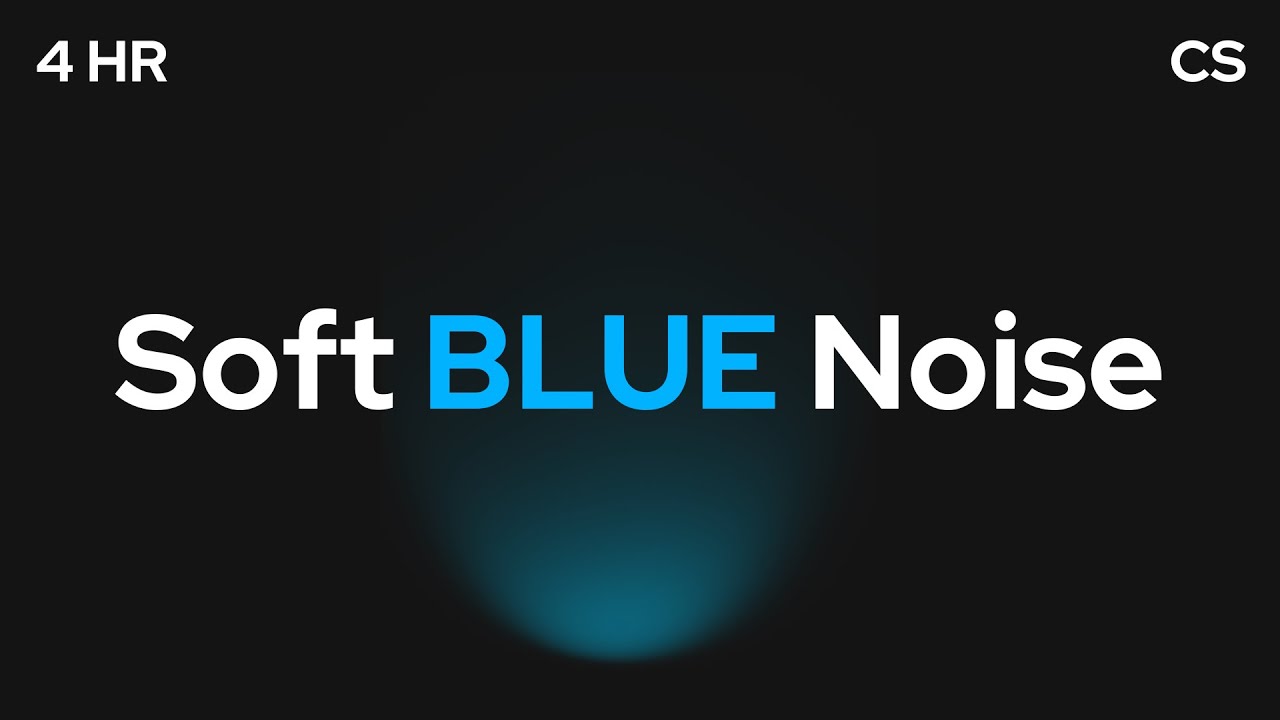 Soft Blue Noise | Sleep Relax Study | No Ads - YouTube