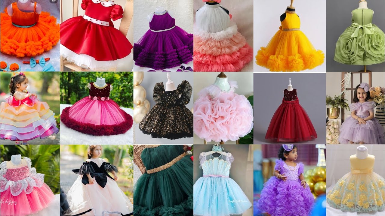 trending baby girl frock design/beautiful and stylish frock for baby ...