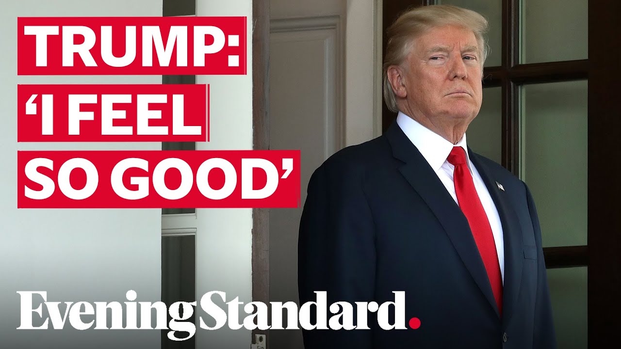 Donald Trump says he 'feels so good' declares himself ready for rallies ...