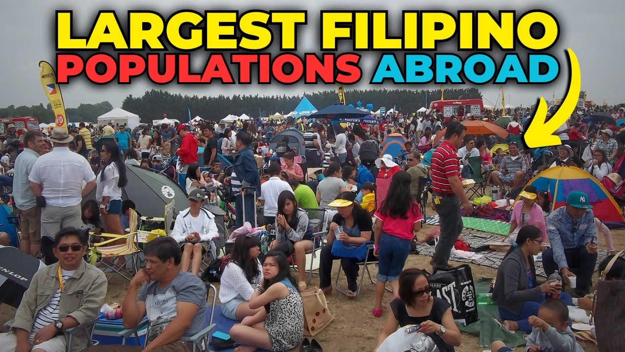 Countries with the Largest Filipino Populations Abroad - YouTube