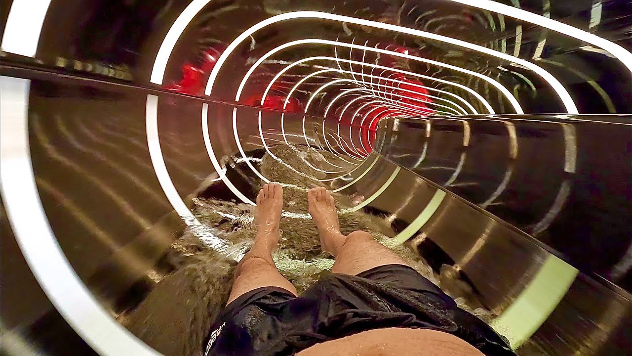 Racing Water Slide at Alpamare Switzerland - YouTube