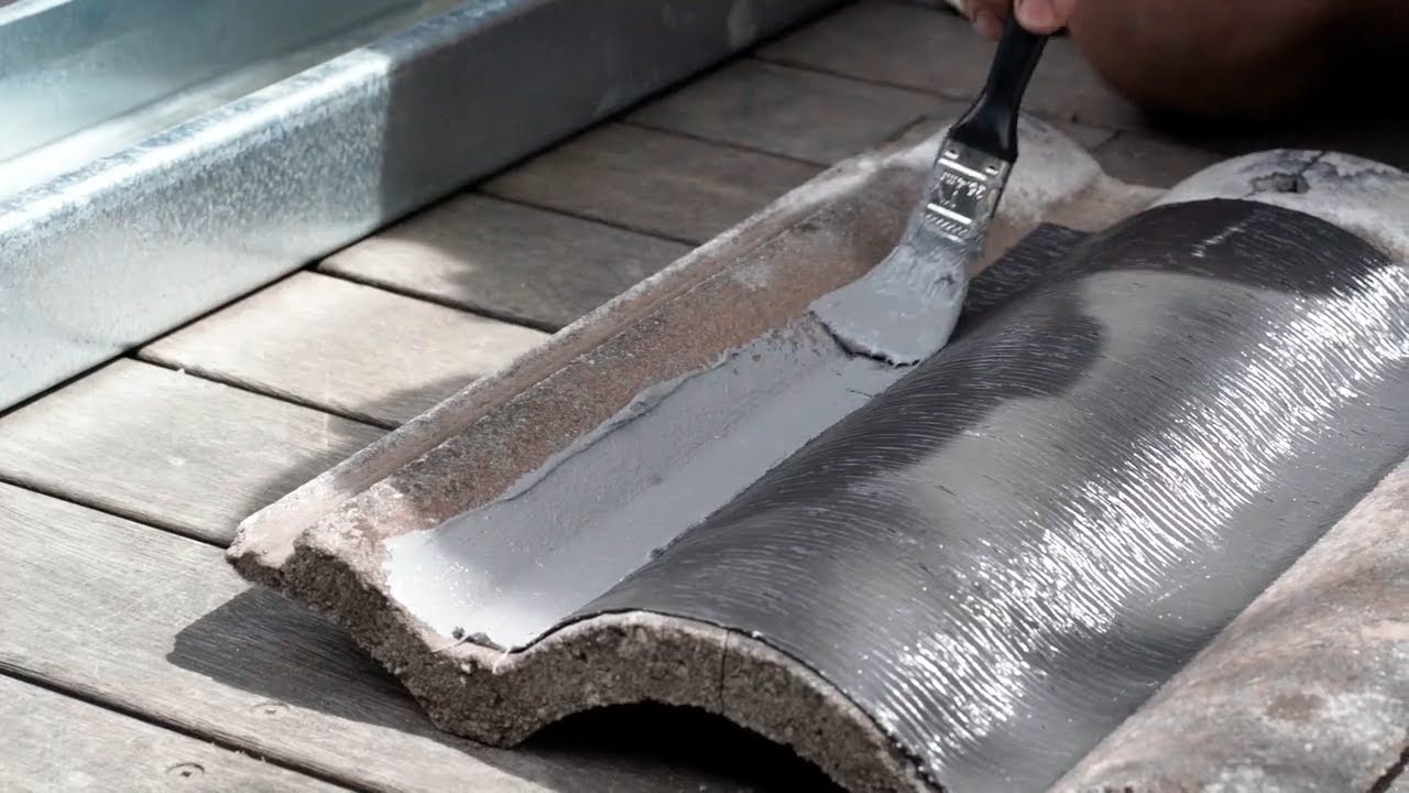 Fix-It-Fast Roof Repair Kit - Patch repairs for Tile Roofs, Metal Roof ...