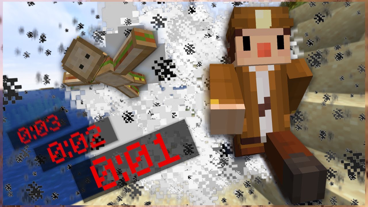 Minecraft but everything is a TIME BOMB! - YouTube