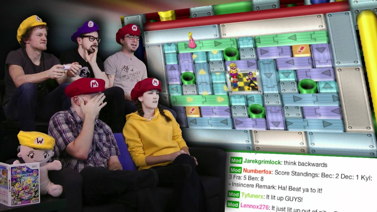 Tumble Temple! - Mario Party 9 is AWESOME! - Part 12 - YouTube