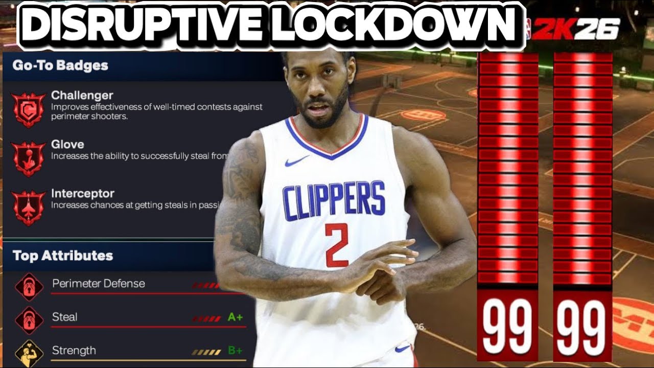 THIS UNIQUE 99 DEFENSE 99 STEAL LOCKDOWN IS TERRORISING NBA2K26 - YouTube
