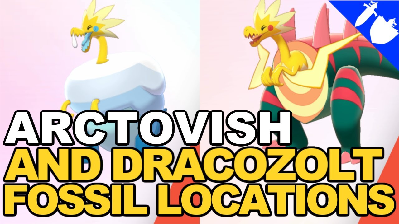 HOW To Get Dracozolt and Arctozolt including FOSSIL Locations in ...