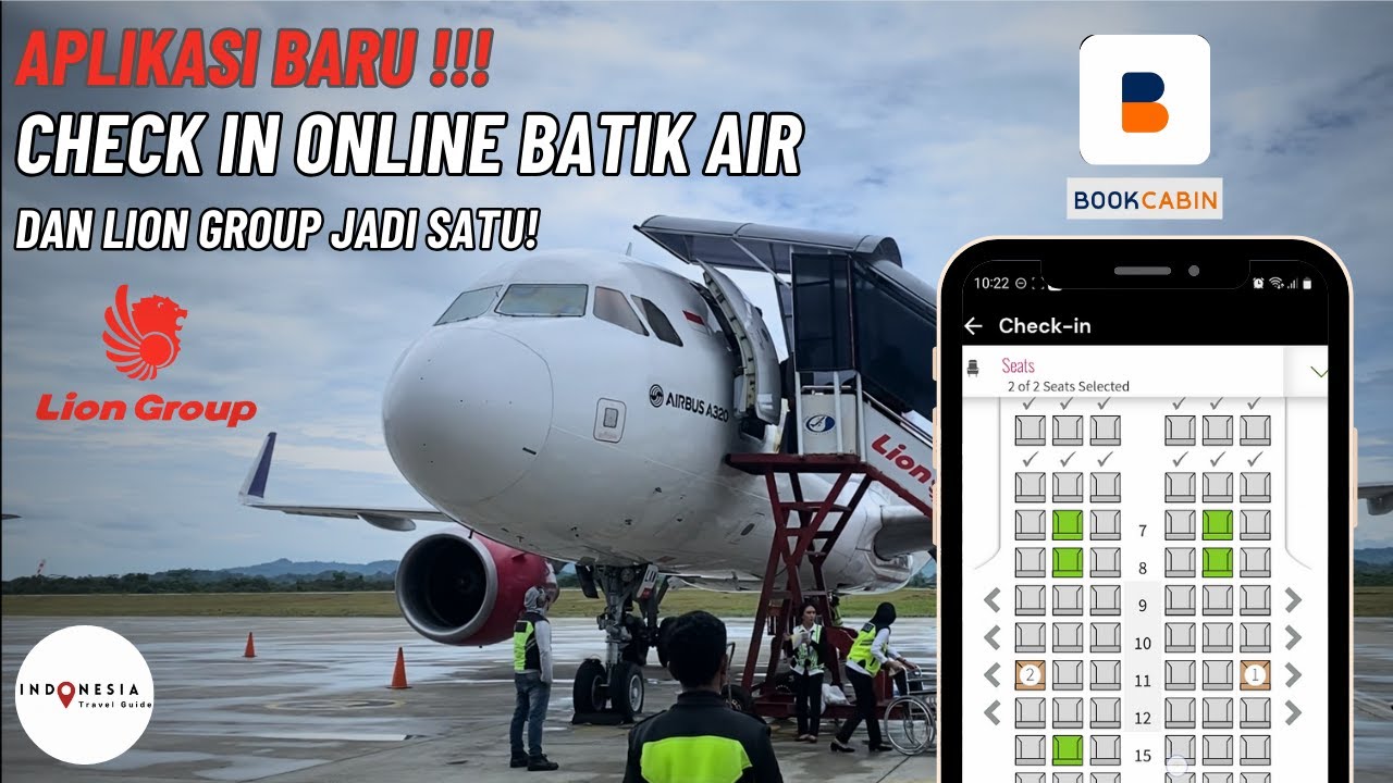 Aplikasi Baru!! Cara Check in Online Batik Air dengan Aplikasi Book ...
