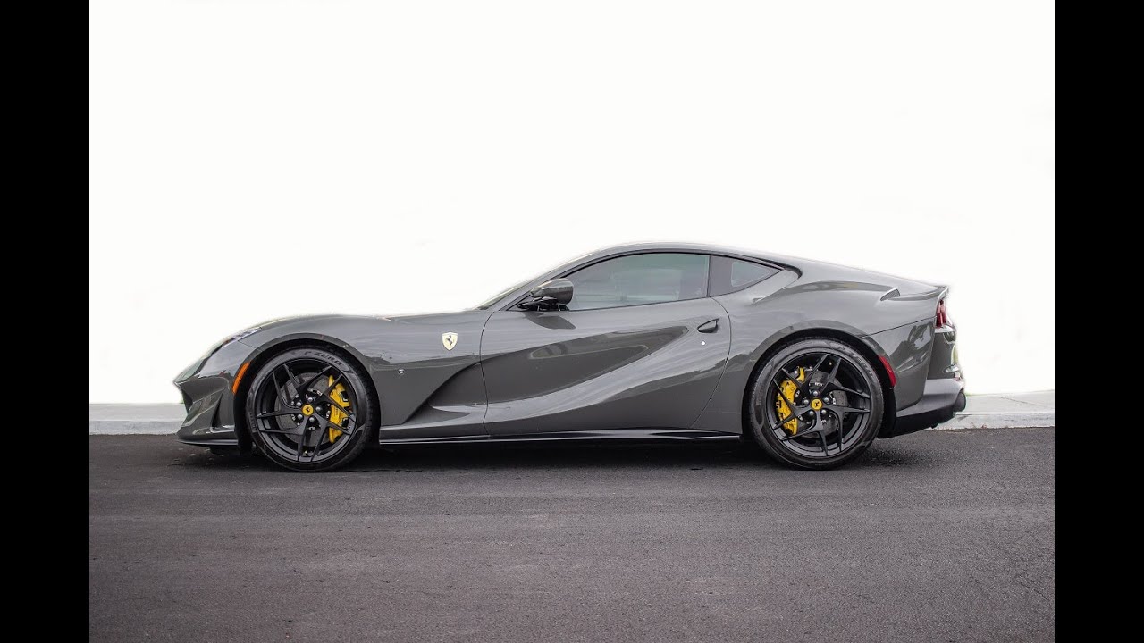 Grigio Scuro Ferrari 812 Superfast - YouTube