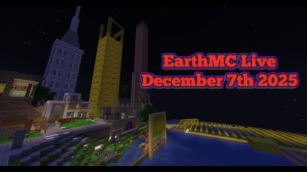 EarthMC Live - Battle of Melonville - Minecraft Earth Server - YouTube