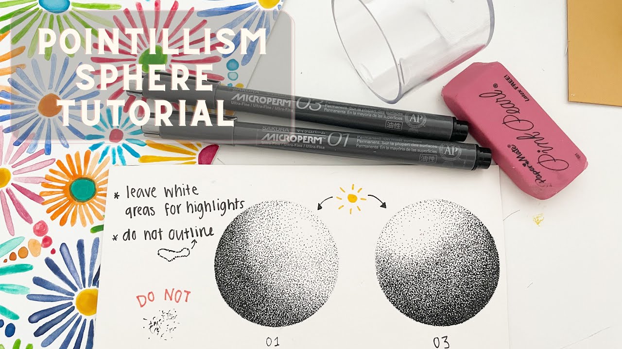 2. Pointillism Sphere Tutorial - YouTube