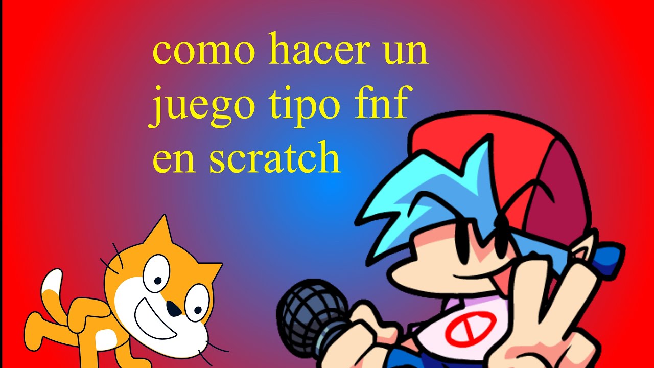 como hacer un juego tipo fnf en scratch parte 1 - YouTube