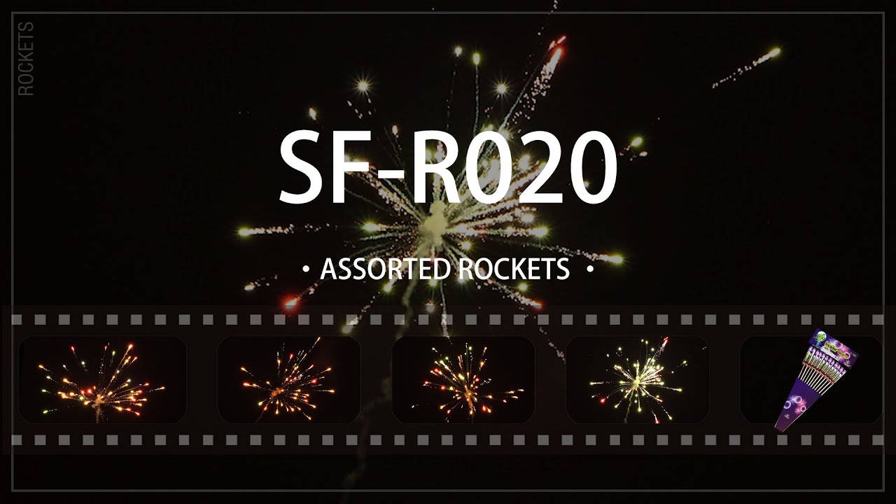 SKYSONG FIREWORKS | SF-R020 Invader Rockets - YouTube