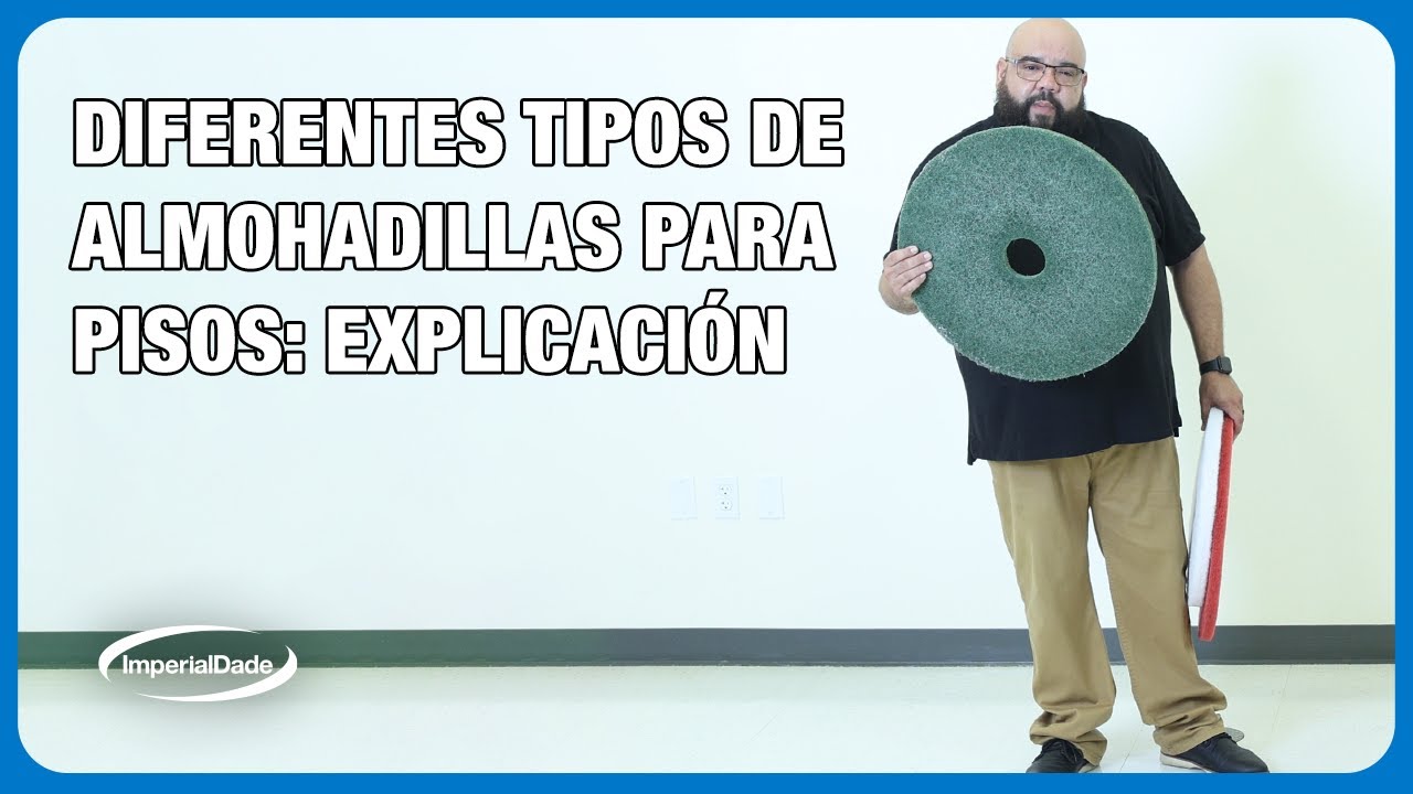 Tipos de discos para pulidoras de pisos: ¿Cuál usar y cuándo? - YouTube