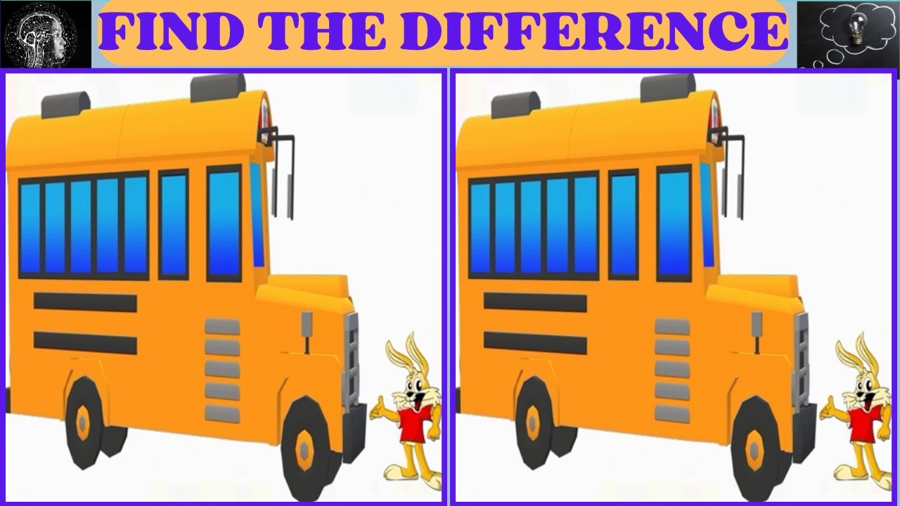 Mind Sharpening Challenge: Find the Difference Game [Spot the ...