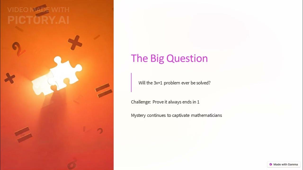 The Mysterious 3x+1 Problem: Understanding the Collatz Conjecture - YouTube