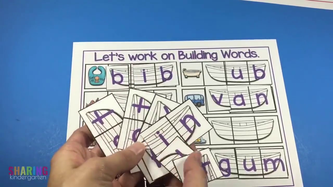 Teacher Tip for Differentiating Word Building - YouTube