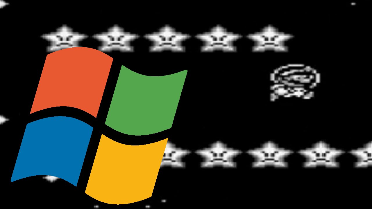 Super Mario Land 2 - Star Maze: Windows XP Remix - YouTube