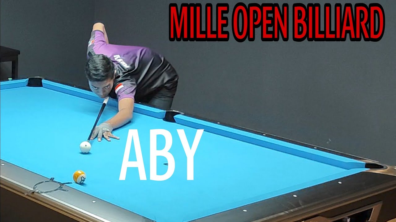 ABY vs HERBAL MILLE OPEN BILLIARD TOURNAMENT 9 BALL POOL - YouTube