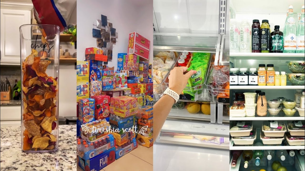 kitchen Restocks | Restocking and Organization |ASMR - YouTube