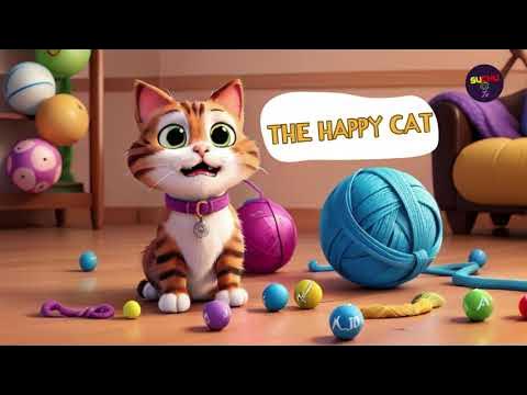 The Happy Cat | Level 1 Starter | English Storytime for Kids | Reading ...